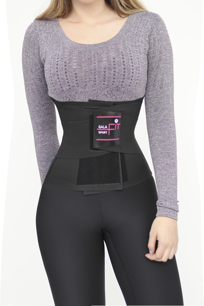 FAJA DEPORTIVA NEGRA | Lisos | Blusa